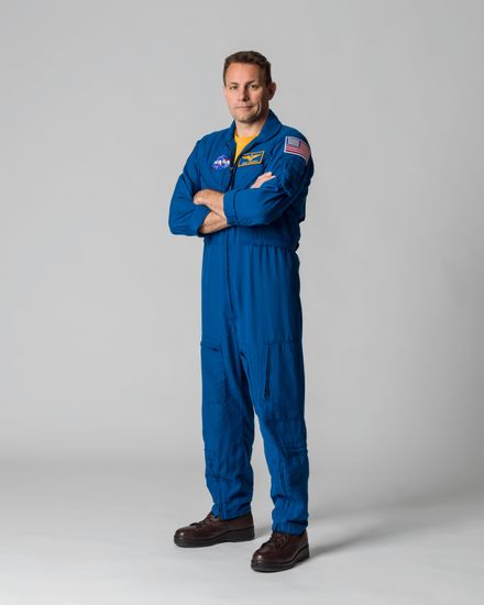 Nasa Astronaut Josh Cassada Poses Portrait Editorial Stock Photo ...