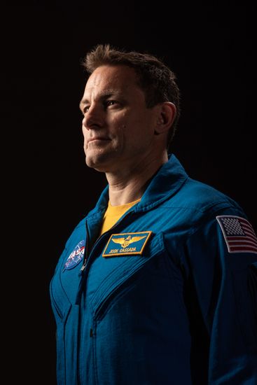 Nasa Astronaut Josh Cassada Poses Portrait Editorial Stock Photo ...