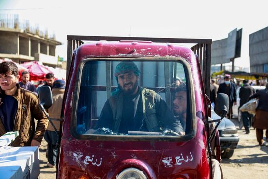 Afghan Man Rides Rickshaw Kabul Afghanistan Editorial Stock Photo ...