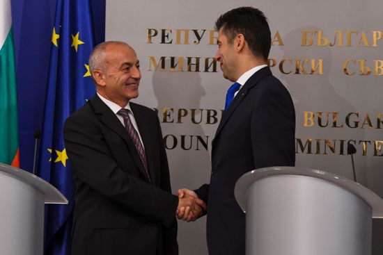 Newly Appointed Bulgarian Prime Minister Galab Editorial Stock Photo ...