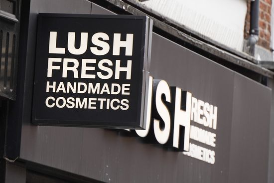 Lush Logo Seen Nottingham City Centre Editorial Stock Photo - Stock ...