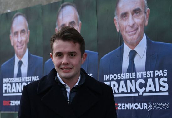 Generation Z President Stanislas Rigault During Editorial Stock Photo ...