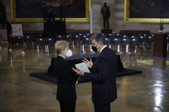 Sen Elizabeth Warren Dma L Talks Editorial Stock Photo - Stock Image ...