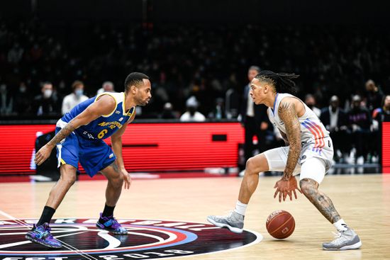 Kyle Allman Jr Right Paris Basketball Editorial Stock Photo - Stock ...