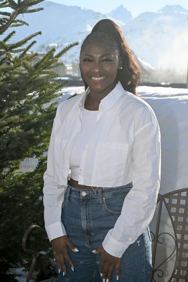 Fatou Kaba Attending Photocall Movie La Editorial Stock Photo - Stock ...