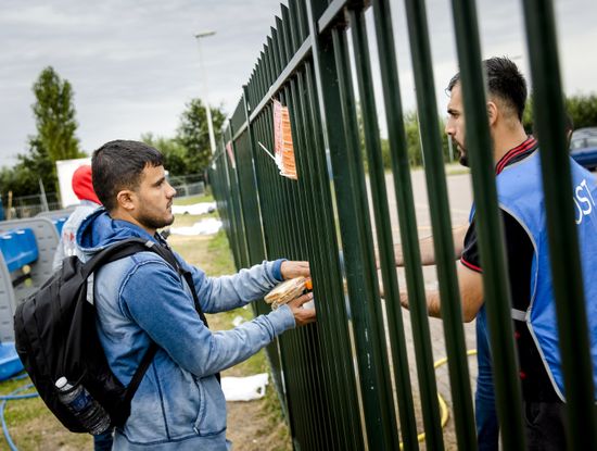 Asylum Seekers Given Lunch Application Centre Editorial Stock Photo ...