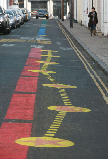 Graffiti Graph Comparing Tidy Street Residents Editorial Stock Photo ...