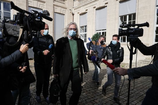 Highly Publicized Professor Didier Raoult Leaving Editorial Stock Photo ...