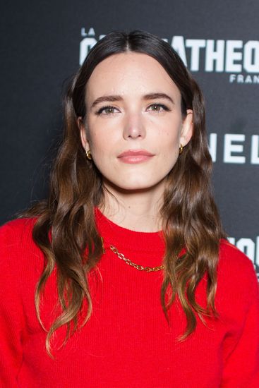 Stacy Martin Wearing Louis Vuitton Attends Editorial Stock Photo ...