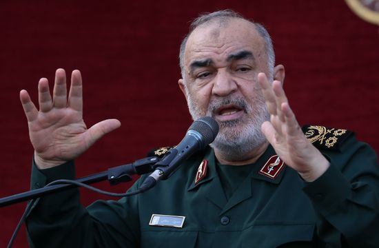 Head Irans Revolutionary Guard Corps Irgc Editorial Stock Photo - Stock ...