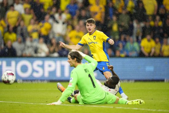 Brondbys Marko Divkovic Back Scores 10 Editorial Stock Photo - Stock ...