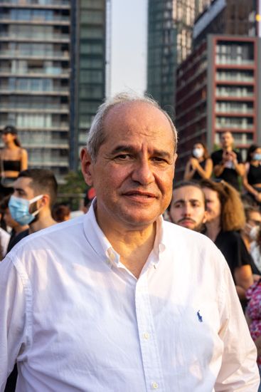 Lebanese Member Parliament Melhem Khalaf Families Editorial Stock Photo ...