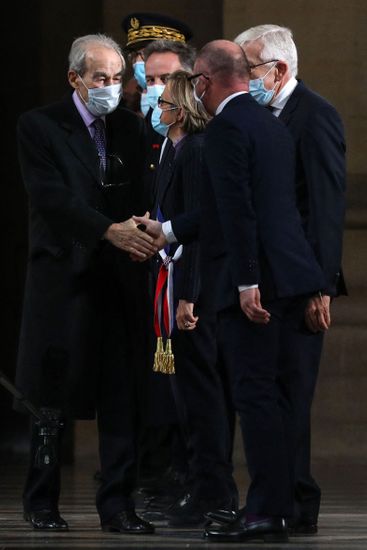 Robert Badinter Et Elisabeth Badinter Durant Editorial Stock Photo ...