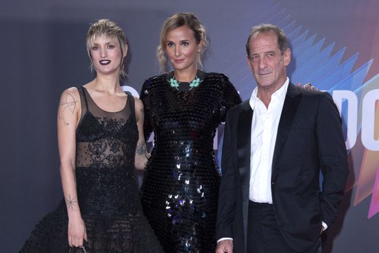 Agathe Rousselle Julia Ducournau Vincent Lindon Editorial Stock Photo ...
