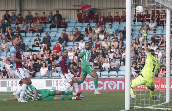 Yeovil Town Player Max Hunt Connects Editorial Stock Photo - Stock ...