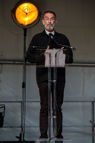 Actor Robin Renucci During Commemorative Ceremony Editorial Stock Photo ...