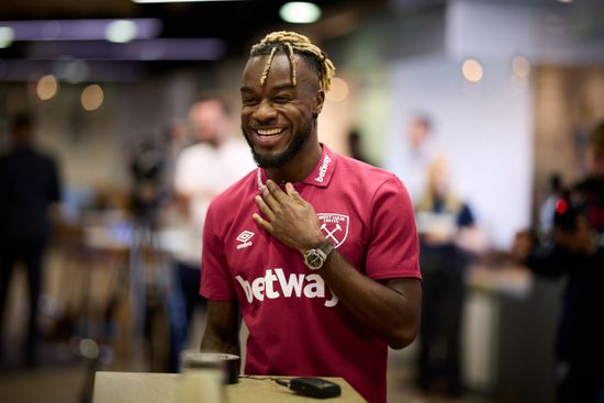 Maxwell Cornet Signs West Ham Editorial Stock Photo - Stock Image ...