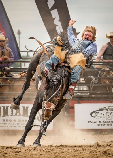 Dramatic Pictures Show Seasoned Traditional Cowboys Editorial Stock ...