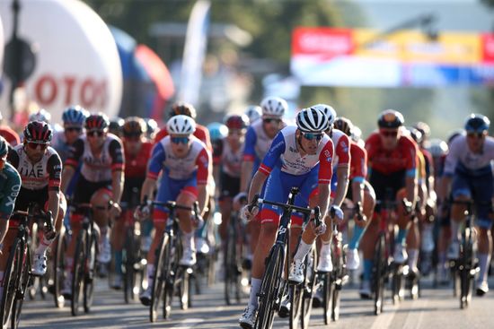 Cyclists Action During Seventh Last Stage Editorial Stock Photo - Stock ...