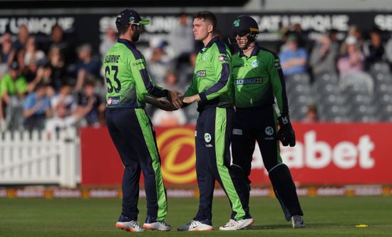 Irelands Gareth Delaney Celebrates After Dismissing Editorial Stock ...