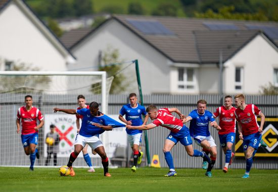 Zakariya Lovelace Rangers B Gets His Editorial Stock Photo - Stock ...