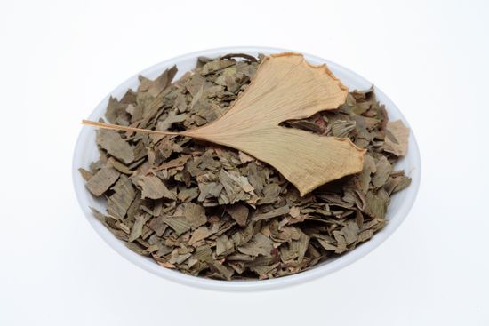 Dried Ginkgo Ginkgo Biloba Leaves Whole Editorial Stock Photo - Stock ...