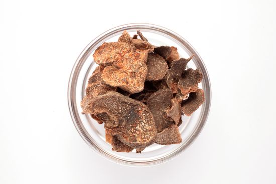 Dried Mushrooms Dried Truffles White Truffle Editorial Stock Photo ...