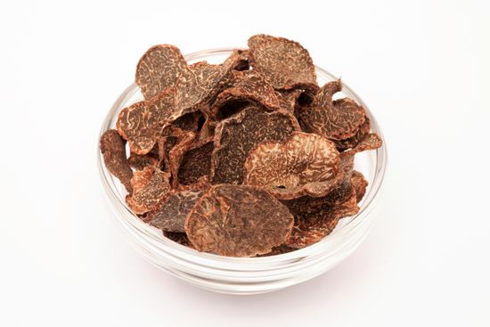 Dried Mushrooms Dried Truffles White Truffle Editorial Stock Photo ...