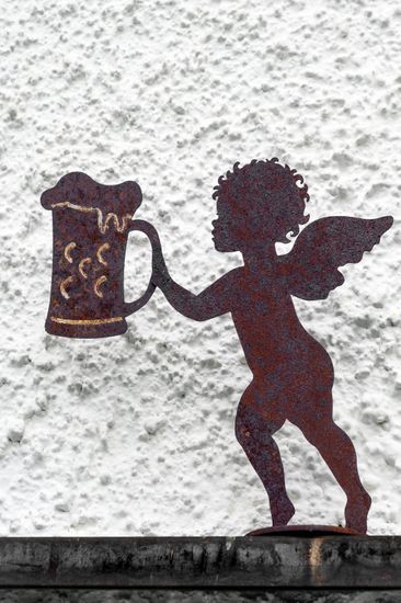 Iron Rusty Putto Beer Stein Front Editorial Stock Photo - Stock Image ...