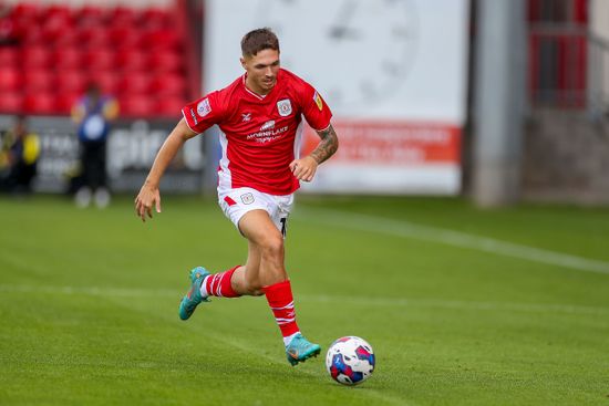 Crewe Alexandra Midfielder Callum Ainley 10 Editorial Stock Photo ...