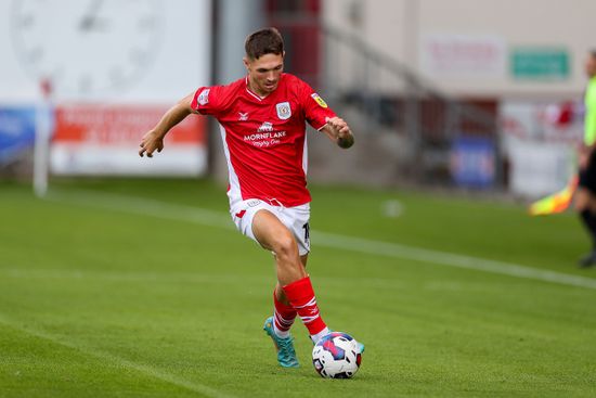 Crewe Alexandra Midfielder Callum Ainley 10 Editorial Stock Photo ...