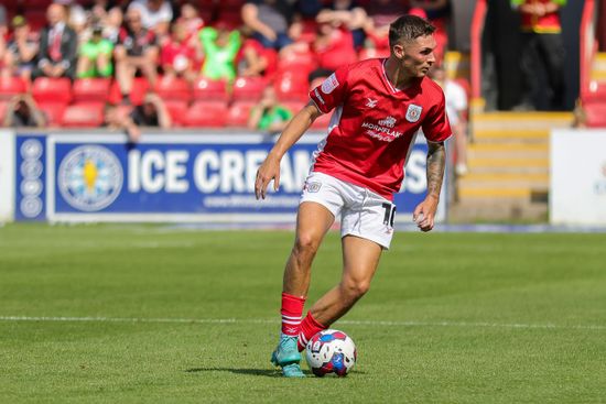 Crewe Alexandra Midfielder Callum Ainley 10 Editorial Stock Photo ...
