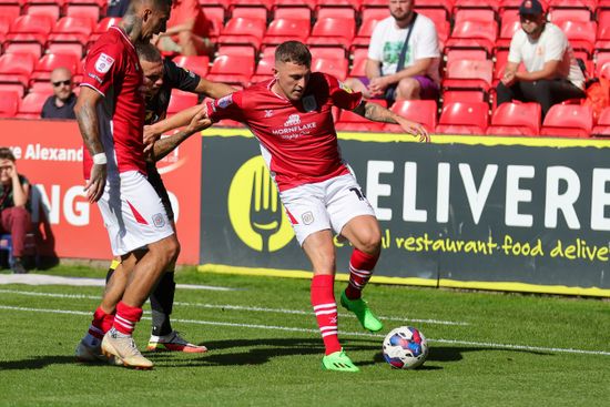 Crewe Alexandra Midfielder Oliver Finney 14 Editorial Stock Photo ...