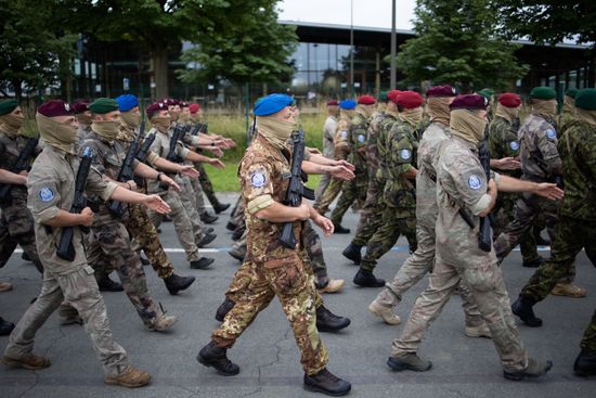 Task Force Takuba Troops Take Part Editorial Stock Photo - Stock Image ...