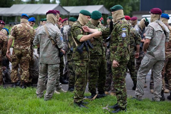 Task Force Takuba Troops Take Part Editorial Stock Photo - Stock Image ...
