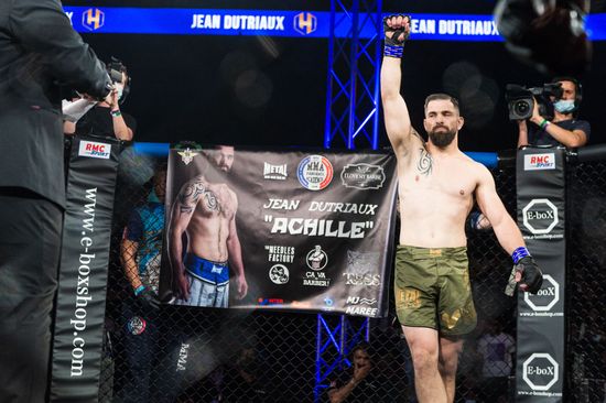 French Mma Fighter Jean Dutrieux Before Editorial Stock Photo - Stock ...