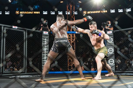 French Mma Fighter Jean Dutrieux R Editorial Stock Photo - Stock Image ...