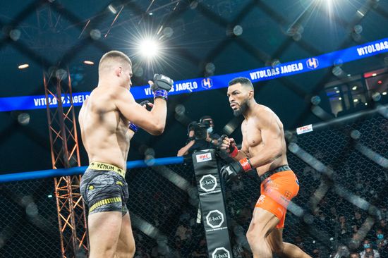 French Mma Fighter Karl Amoussou R Editorial Stock Photo - Stock Image ...