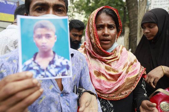 Nazma Begum Mother 12yearold Mohammad Hasan Editorial Stock Photo ...