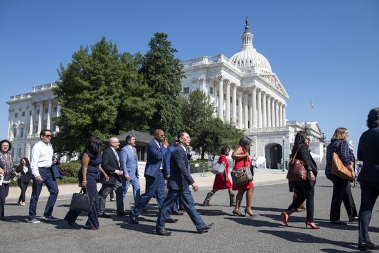 Group Democratic Members Texas House Representatives Editorial Stock ...
