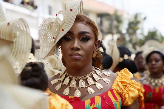 Ivorian Women Dance Parade During Generation Editorial Stock Photo ...