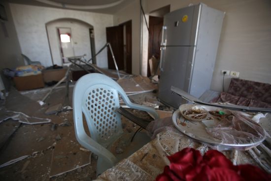 Food Dishes Seen On Table Destroyed Editorial Stock Photo - Stock Image ...