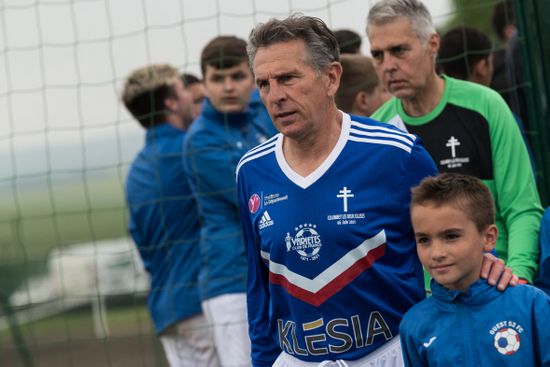 French Football Coach Claude Puel During Editorial Stock Photo - Stock ...