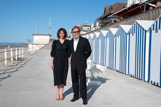 Valerie Bonneton Marc Dugain Attending Eugenie Editorial Stock Photo ...