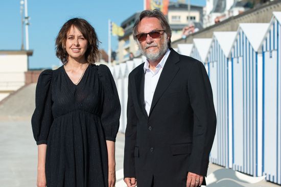 Valerie Bonneton Marc Dugain Attending Eugenie Editorial Stock Photo ...