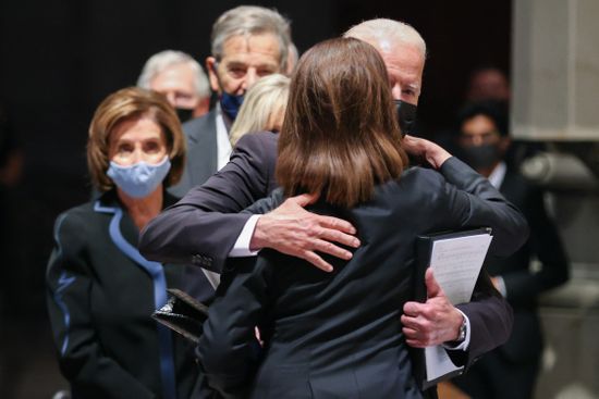 President Joe Biden Hugs Attendee After Editorial Stock Photo - Stock ...