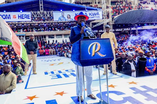 Azimio La Umoja One Kenya Presidential Editorial Stock Photo - Stock ...