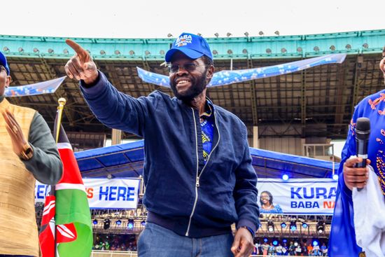 Kisumu County Governor Peter Anyangnyongo Azimio Editorial Stock Photo ...