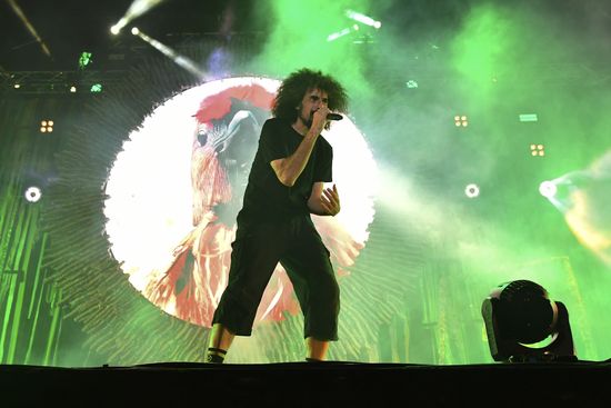 Caparezza During Concert Exuvia Tour 2022 Editorial Stock Photo - Stock ...