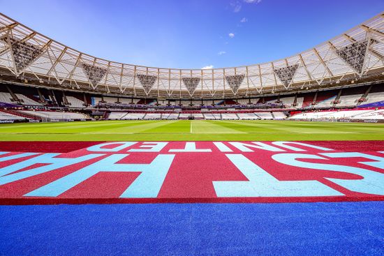 General View Inside London Stadium During Editorial Stock Photo - Stock ...